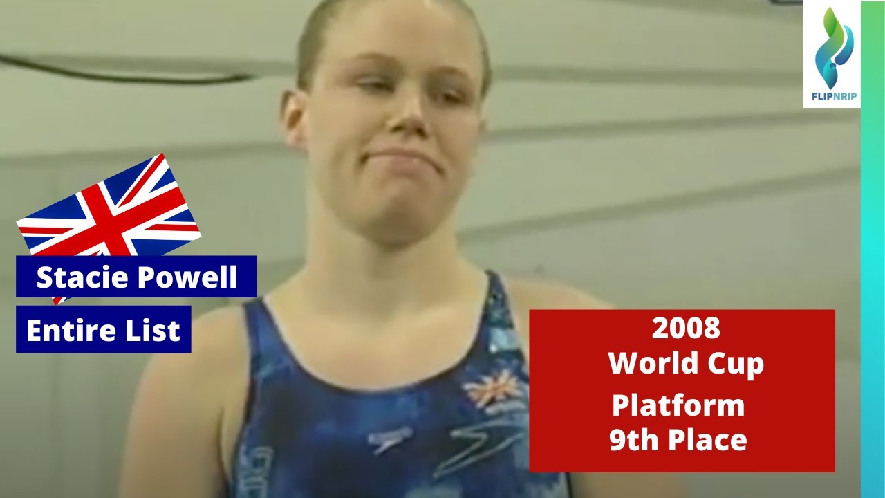 2008 Stacie Powell Team Great Britain Platform Diving World Cup - YouTube