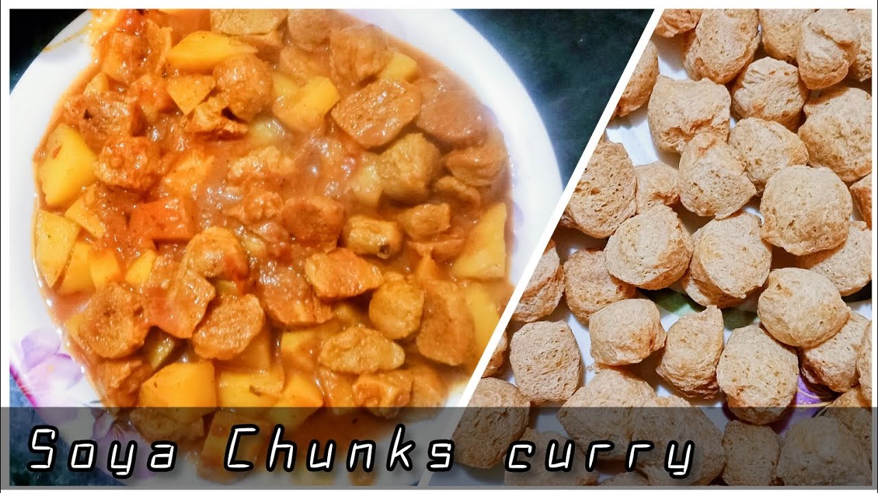 How make Soya chunks curry?! Watch full Recipe - YouTube