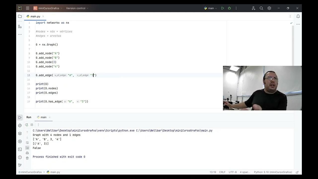 Atributos em Grafos com Python e Networkx - YouTube