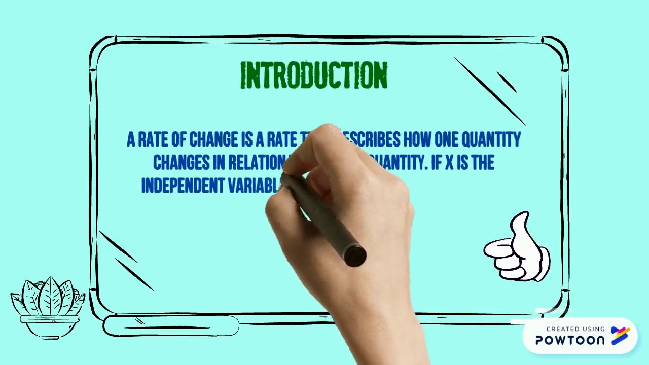 RATE OF CHANGE YouTube rate-of-change-youtube