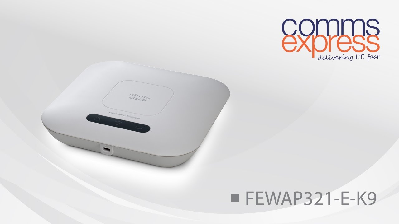 Cisco WAP321-E Wireless-N Selectable-Band Access Point with Single ...