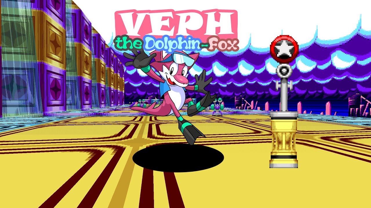 Sonic Robo Blast 2 - Veph the Dolphin-Fox - YouTube