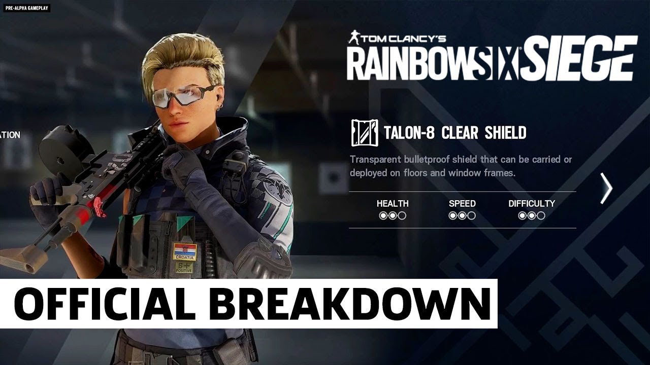 Rainbow Six Siege Crystal Guard Operator Gadget Gameplay & Starter Tips ...