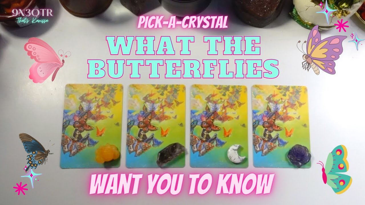 Messages From the Butterflies 🦋🔮 PICK A CARD - YouTube