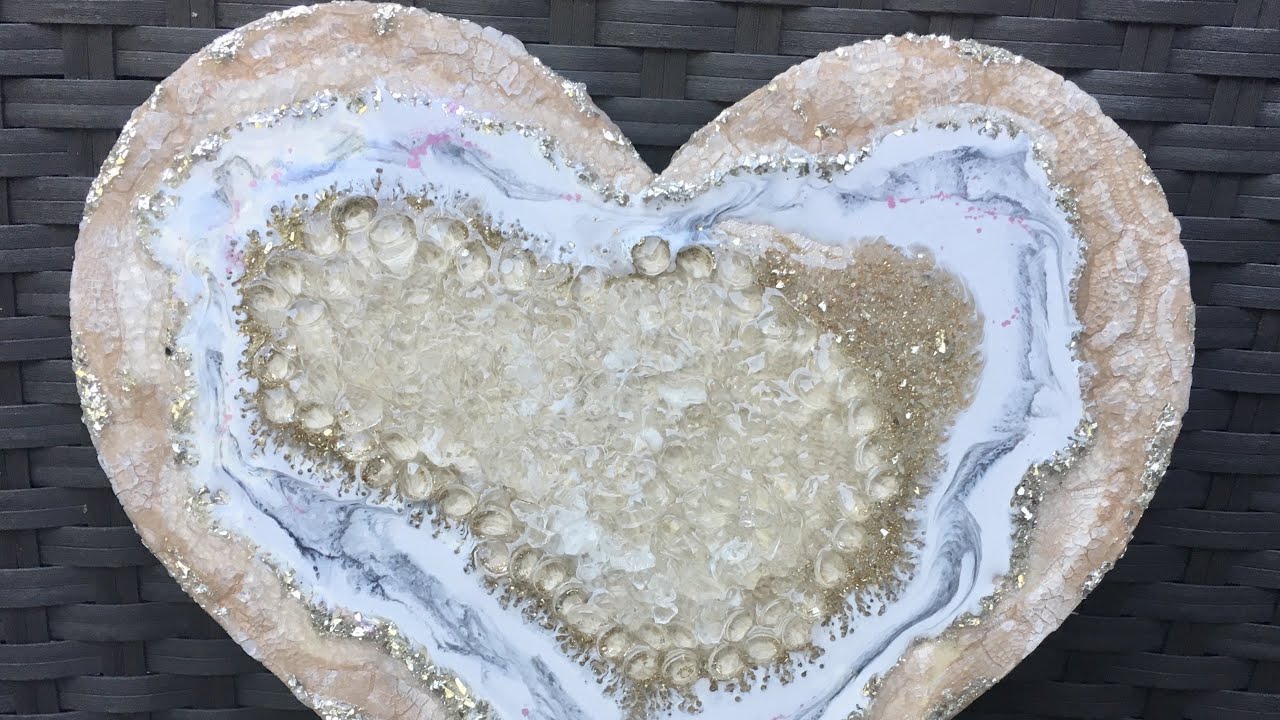 Textured Resin Challenge with JOTZ Designs - YouTube