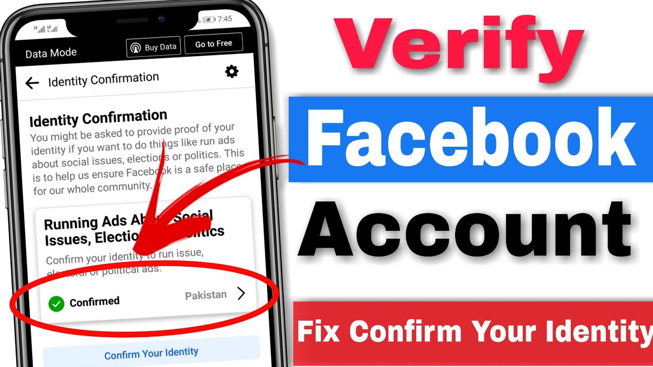 Confirm Your Identity Facebook Problem Fix Forever || Verify Your ...