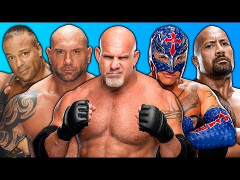 Goldberg vs Rey Mysterio vs Batista vs The Rock vs Rob Van Dam - Royal Rumble 2019 (Fatal 5 Way)