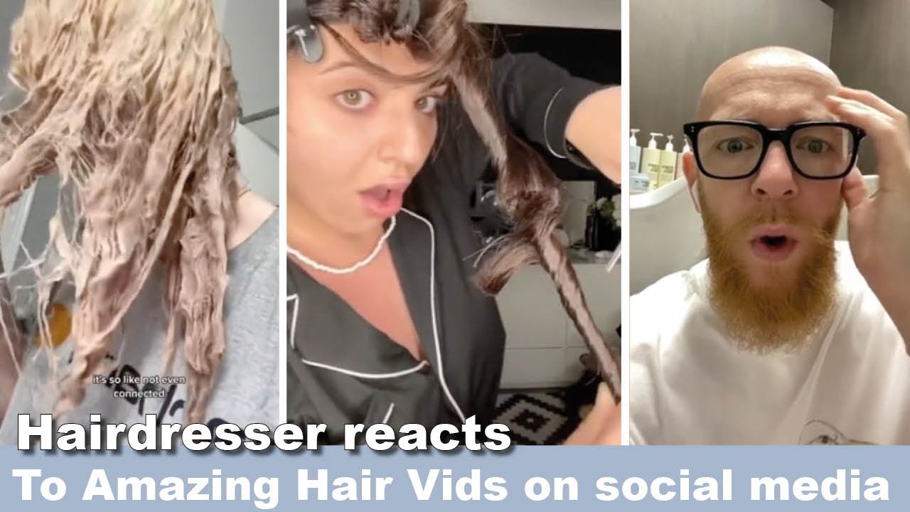Hairdresser Reacts to AMAZING Hair Transformations on TikTok, Instagram ...