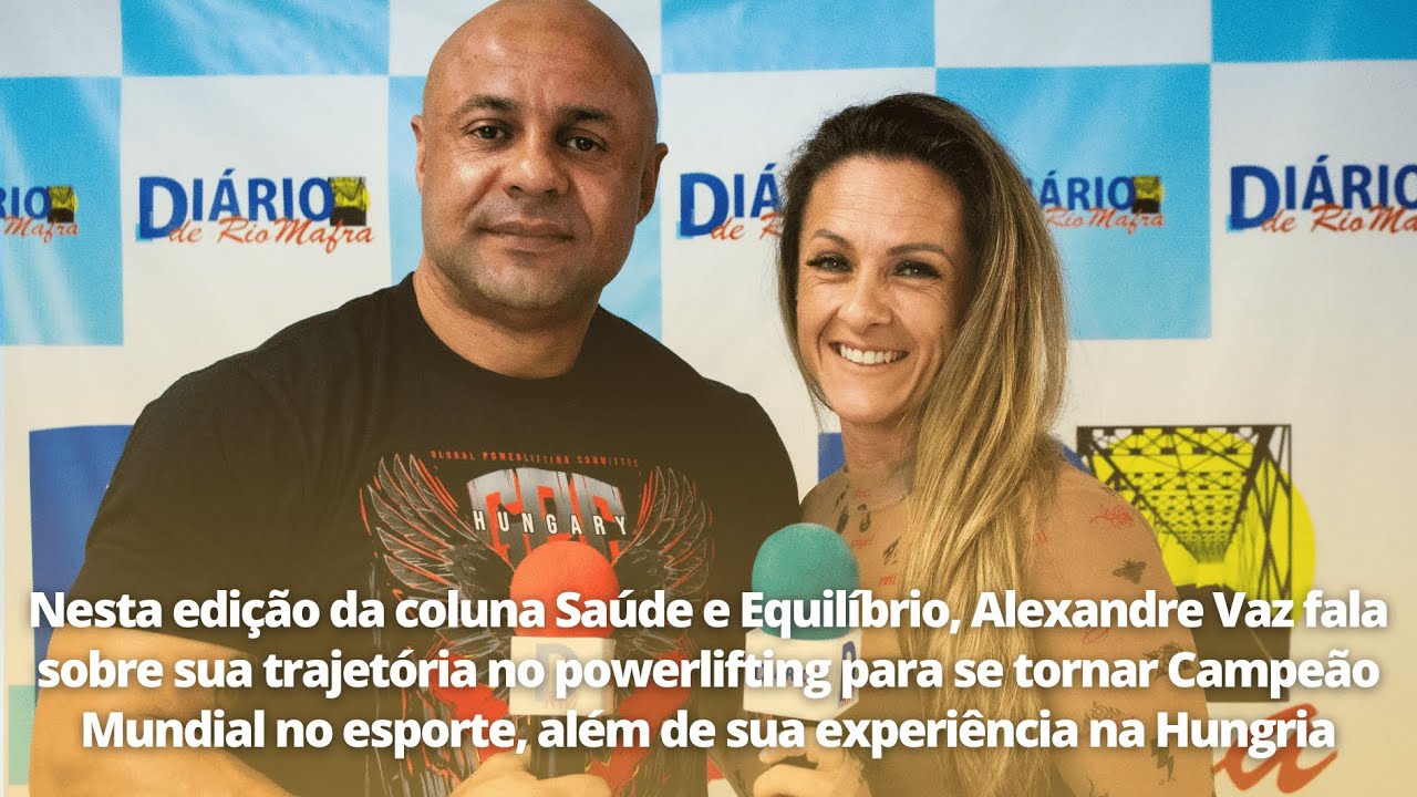 De RioMafra para o Mundo: A Jornada de Alexandre Vaz no Powerlifting - YouTube