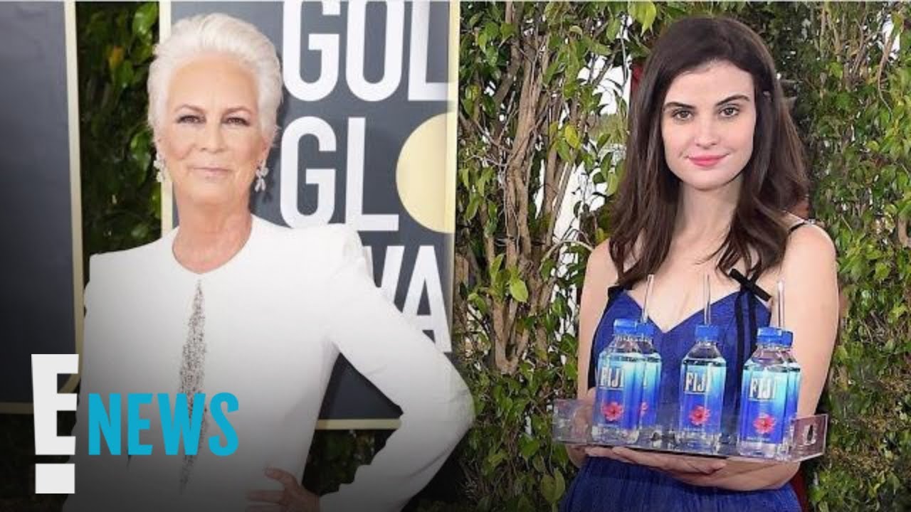 Jamie Lee Curtis Slams Fiji Water for Viral Stunt | E! News - YouTube