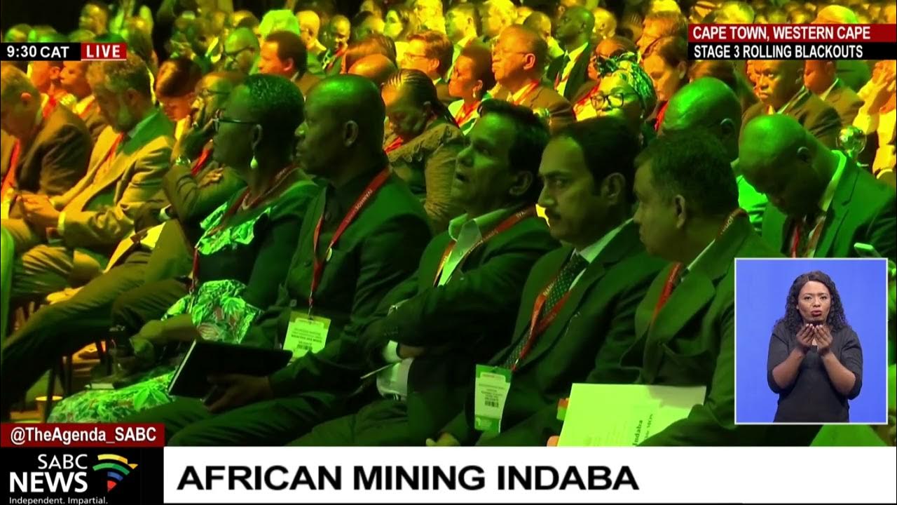 Mining Indaba | Minerals and Energy Minister Gwede Mantashe gives opening address - YouTube