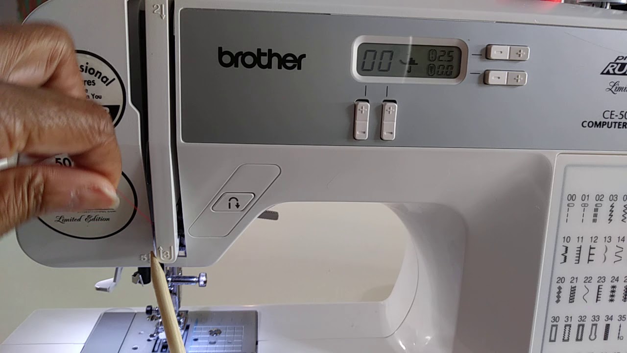 VIDEO Threading the Sewing Machine - YouTube