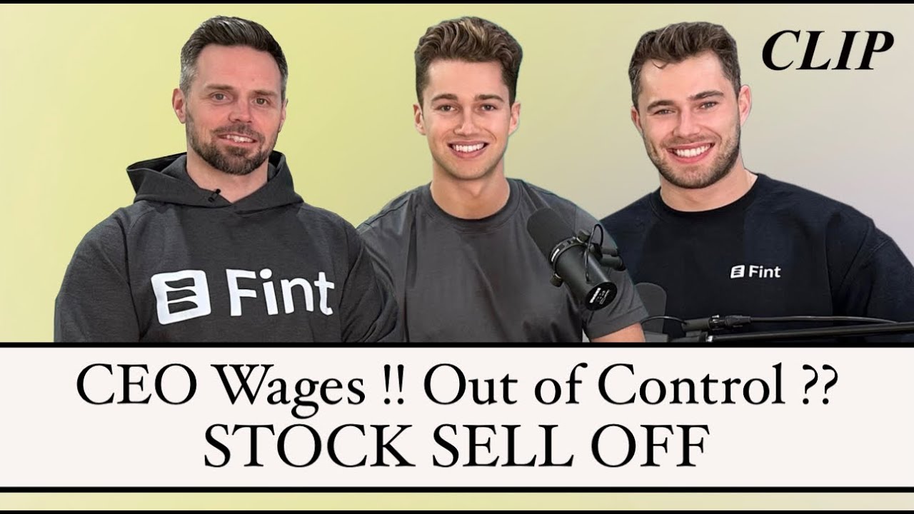 CEO Wages Out of Control!! - STOCK SELL OFF?? - 'MONEY TALKS' | 4K ...