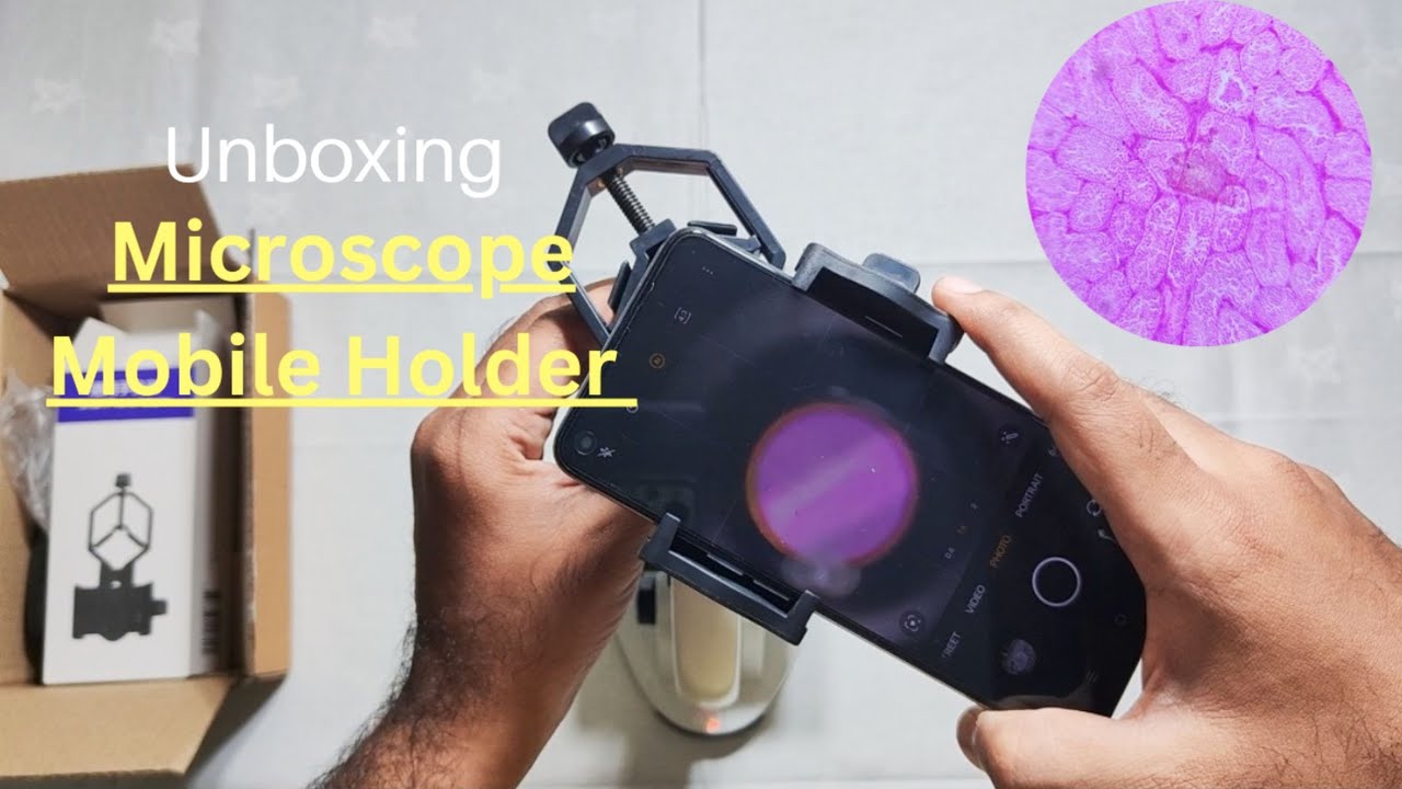 Unboxing Microscope Mobile Holder - Telescope Mobile Holder #unboxing #viral #trending # ...
