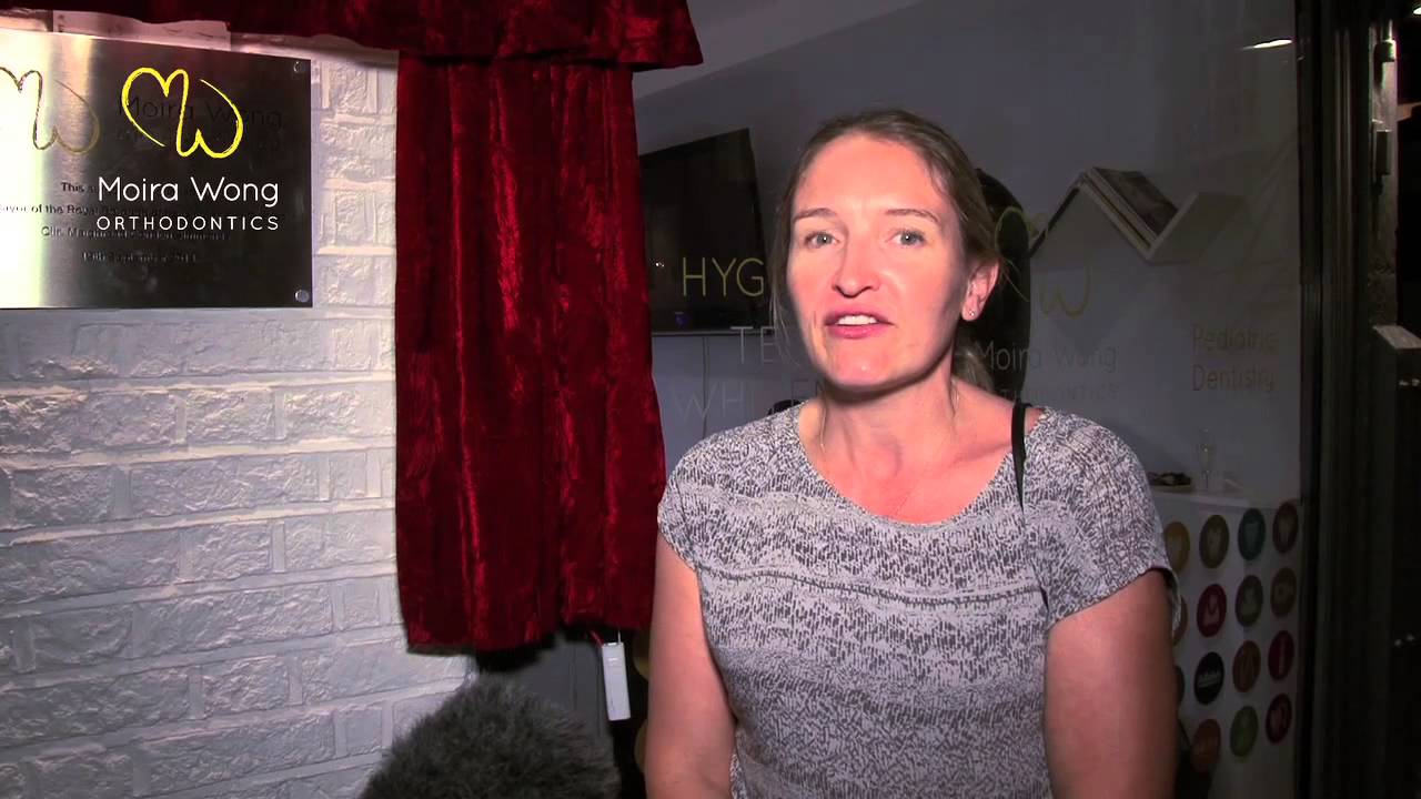 Mum of Three speaks at Moira Wong Orthodontics - YouTube