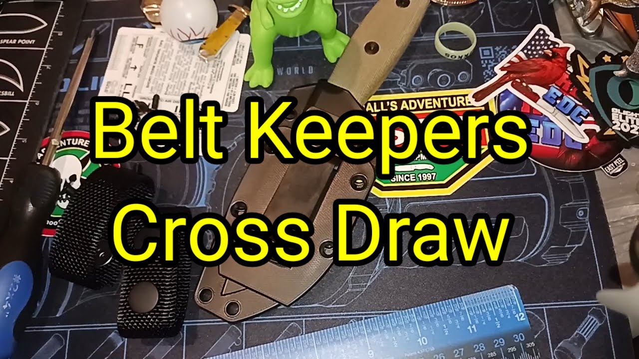(1103) Belt Keepers Cross Draw - YouTube