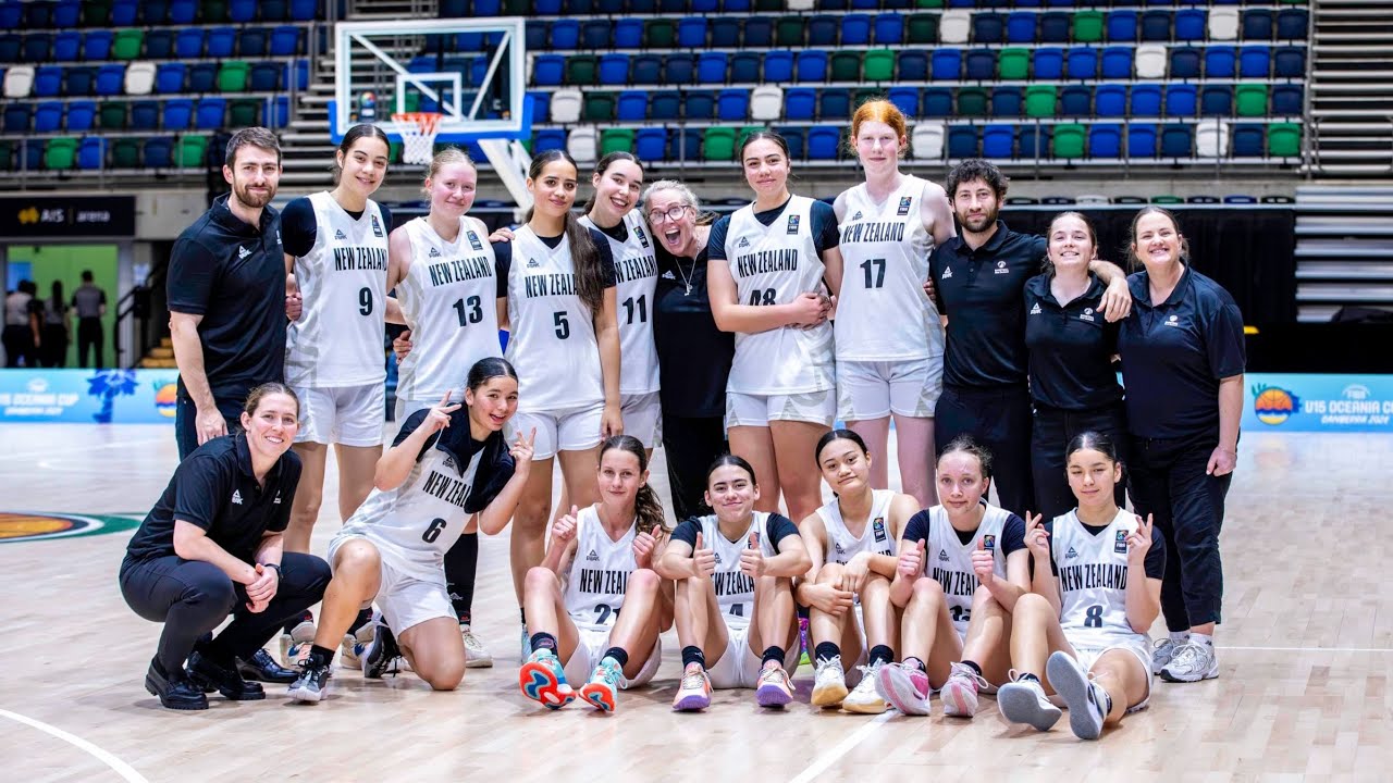 StAC Basketball - Maniah Taefu (CO 2028) FIBA U15 Oceania Cup 2024 ...