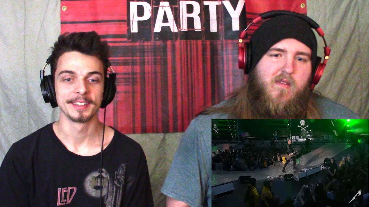 Metallica - Master Of Puppets LIVE REACTION - YouTube