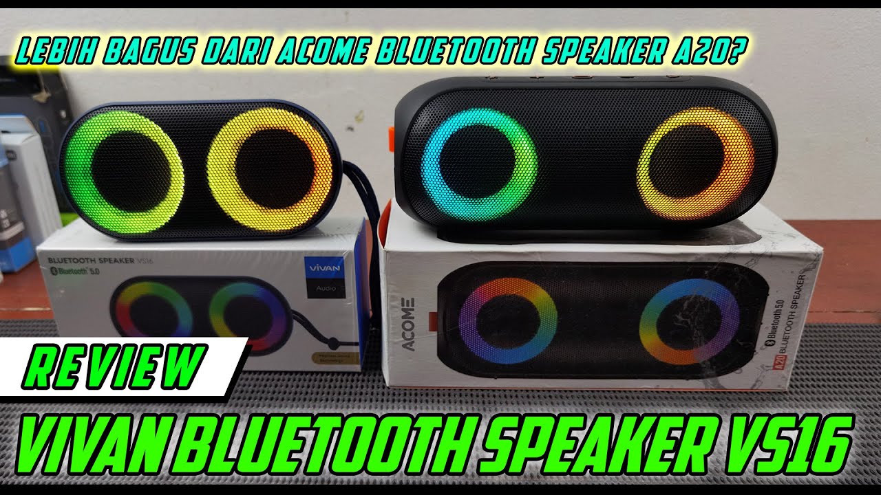 Review ViVAN VS16 - Bluetooth Speaker Bagus Walau Dibuat Kecewa - YouTube