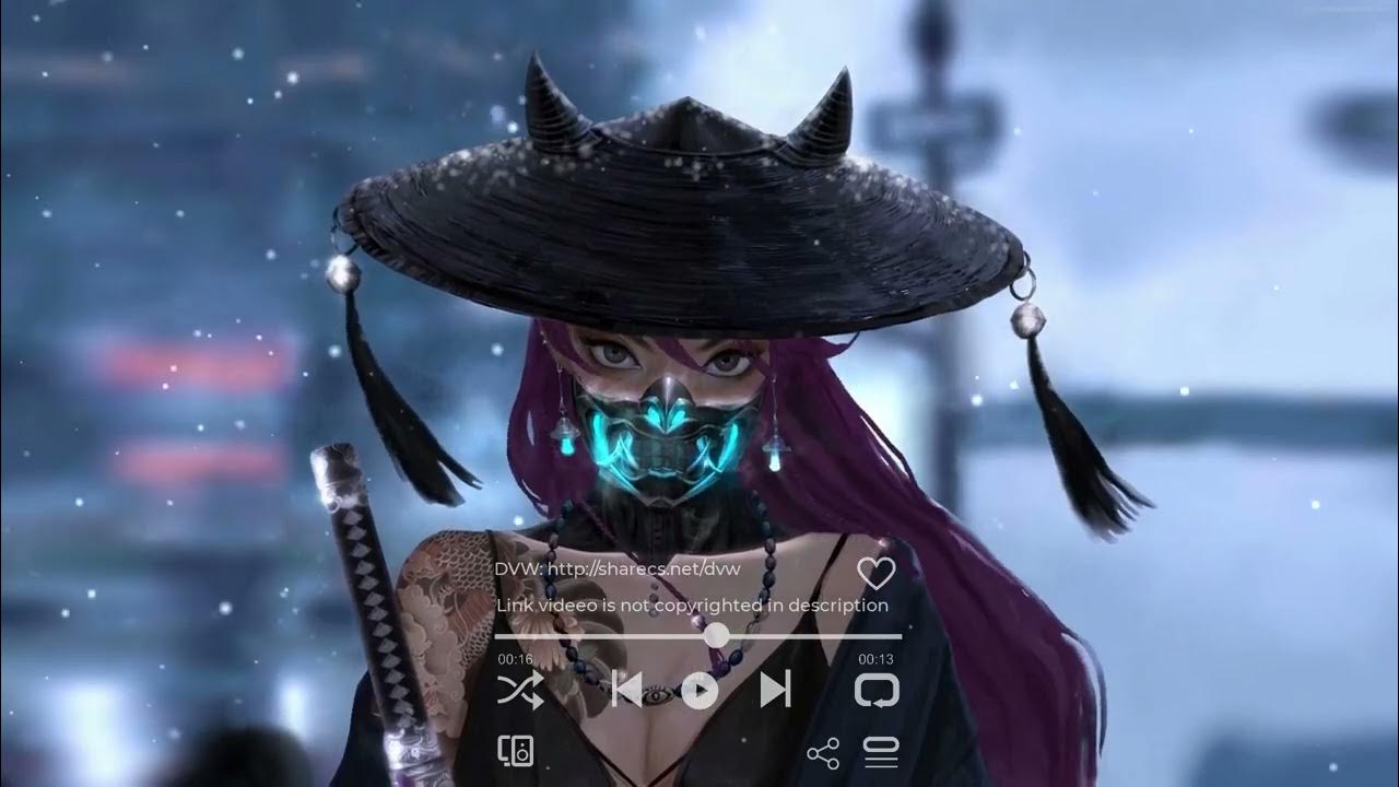 Oni Mask Samurai Girl Download Video Wallpaper Dvw Youtube