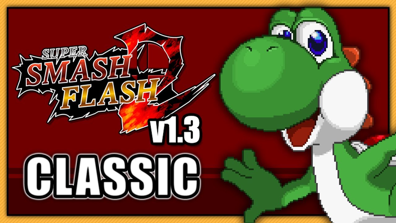 Super Smash Flash 2 - Classic | Yoshi - YouTube