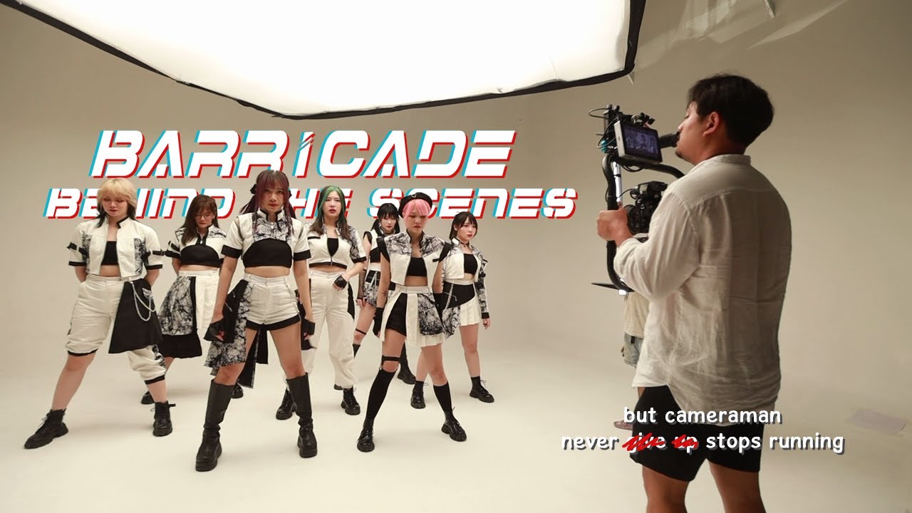 ' BARRiCADE ' MV Behind The Scenes - YouTube