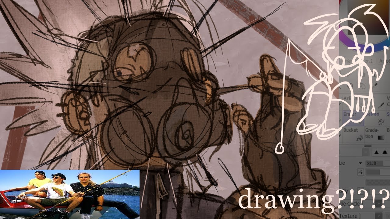 color a drawing and listen to primus with me - YouTube