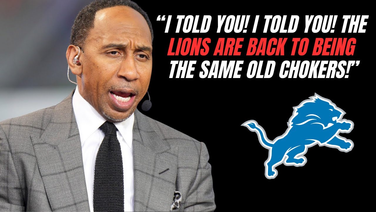 STEPHEN A. CACKLES: “the LIONS are back to being the same old chokers ...