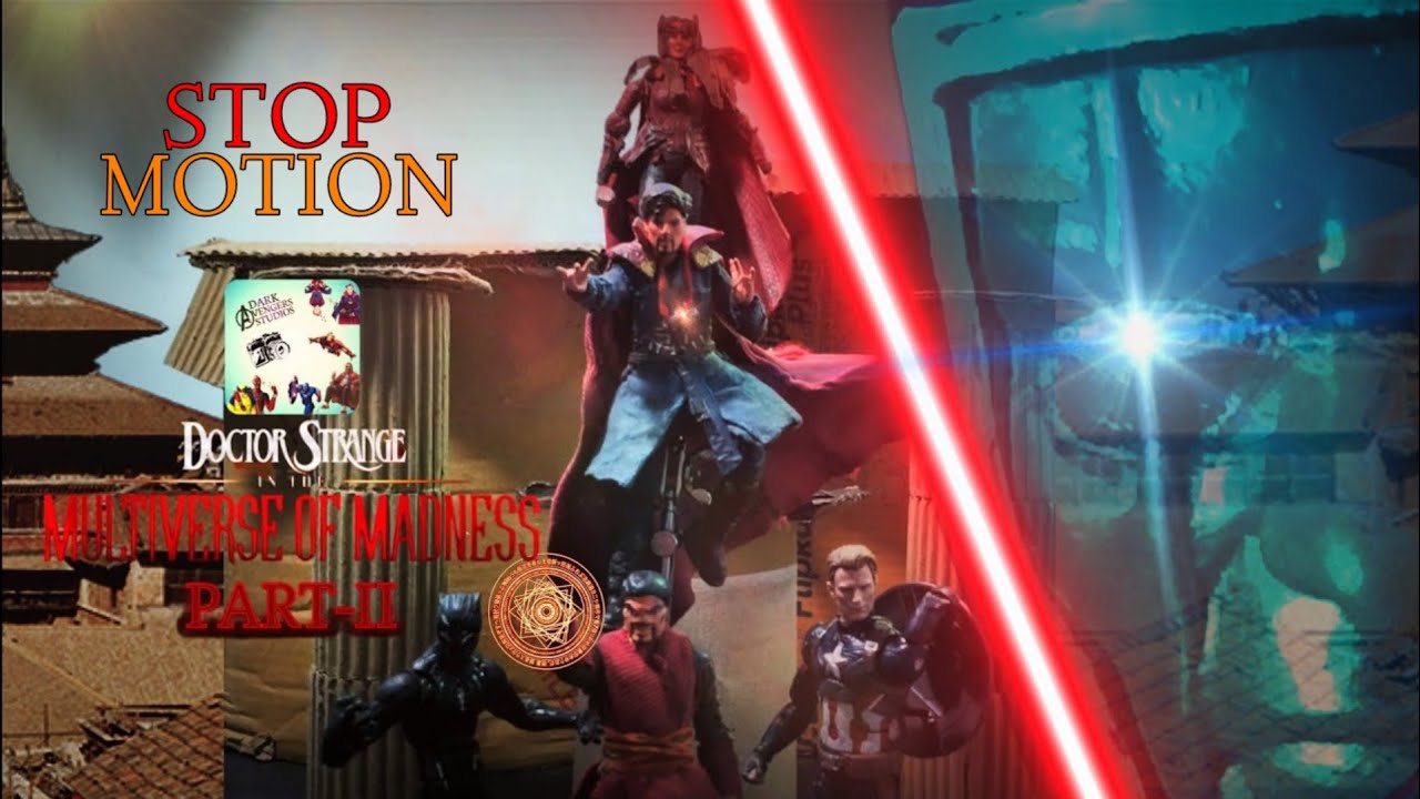 |Dr strange in the multiverse of madness| part-2|Stop motion| (English ...