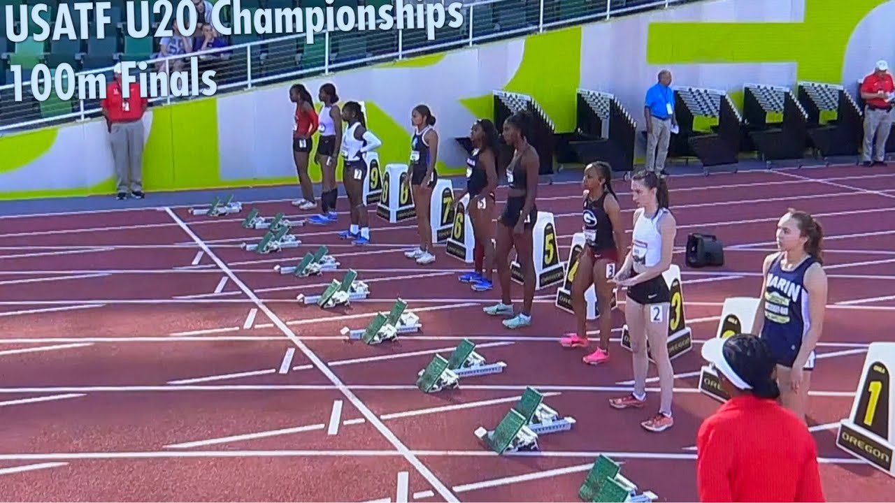 Meet the Women's 100m U20 Final Champion - YouTube