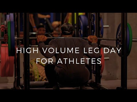 LEG DAY FOR MUSCLE ENDURANCE - YouTube