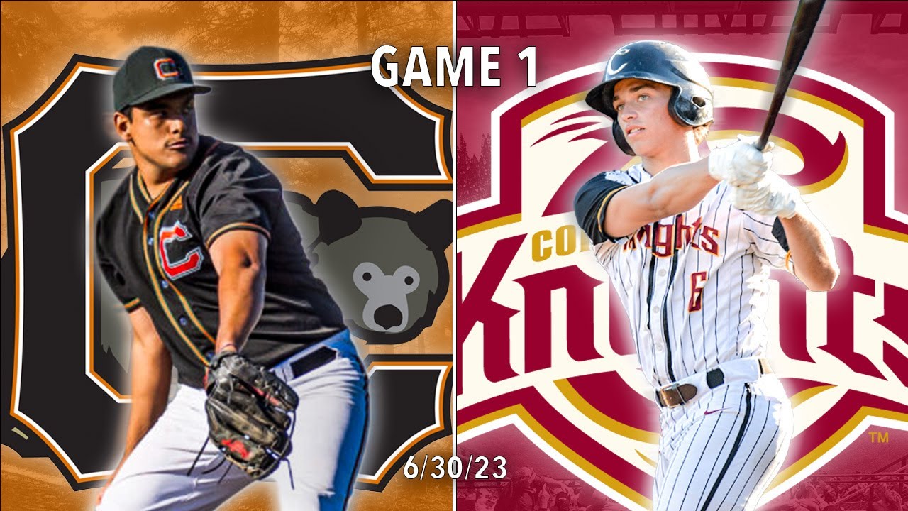 Corvallis Knights v. Cowlitz Black Bears Game 1 (6-30-23) - YouTube