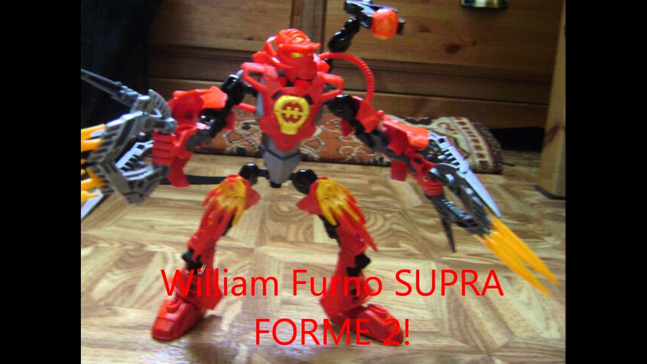 Hero Factory MOC :William FURNO Ultra #1(Forme 1 et 2)! - YouTube