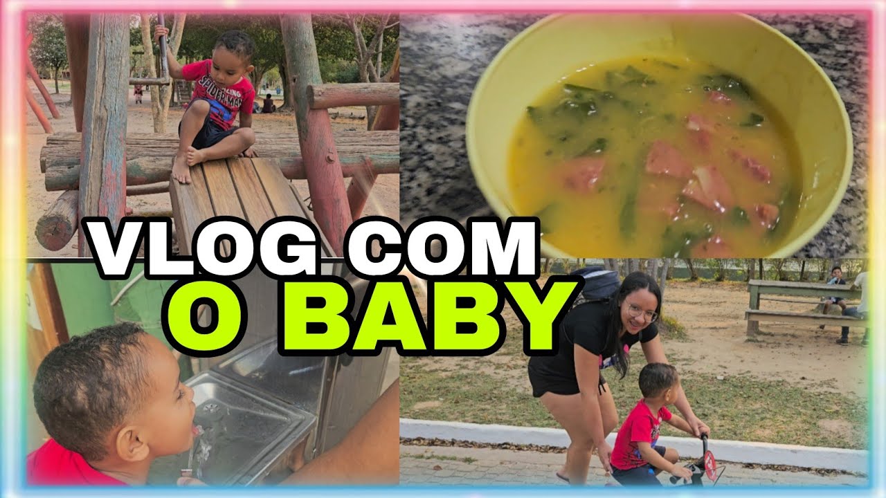 SAINDO DA ROTINA COM O BABY /FIZ CALDO NA JANTA - YouTube