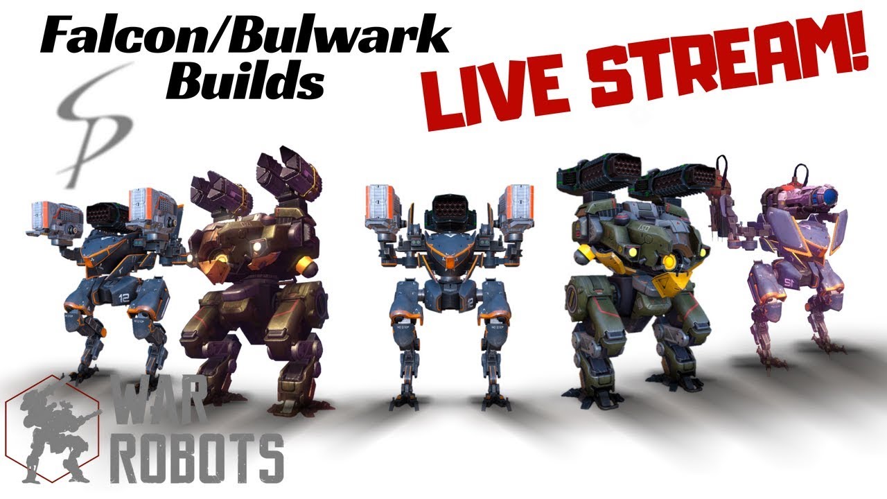 War Robots - Falcon and Bulwark Builds! To Brawl or To Support? - YouTube
