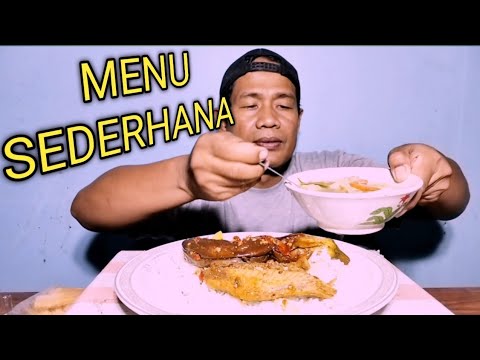 MAKAN SEDERHANA TAPI ENAK.! SATU KATA " ALHAMDULILAH" - YouTube