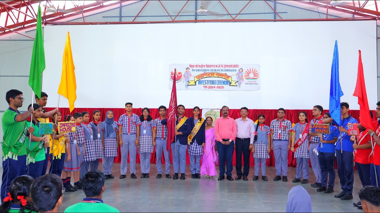 Investiture Ceremony at PM SHRI KV INS DRONACHARYA,KOCHI 25.06.2024 ...