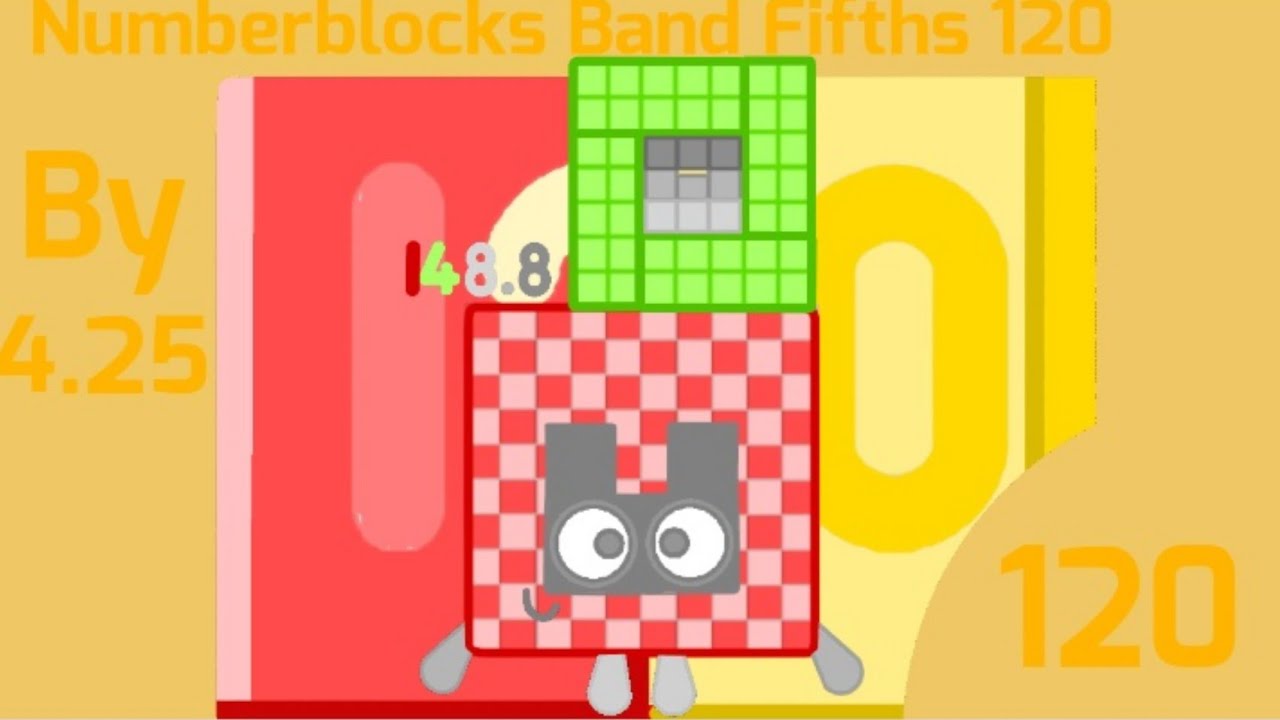 Numberblocks Band Fifths 120 +(Secret...) - YouTube