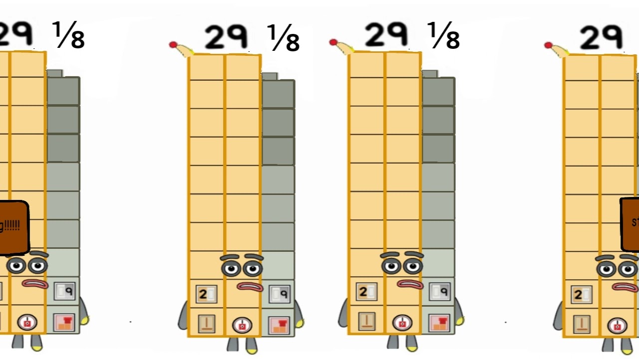 Numberblocks band quarters 52 - YouTube