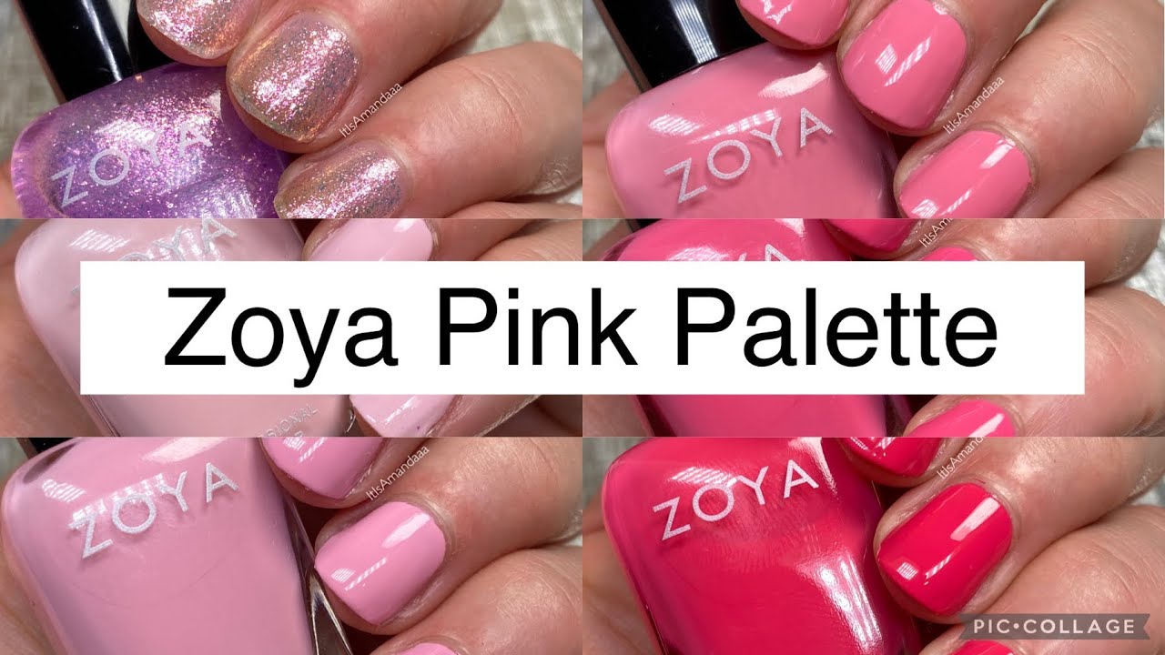 Zoya Pink Swatches