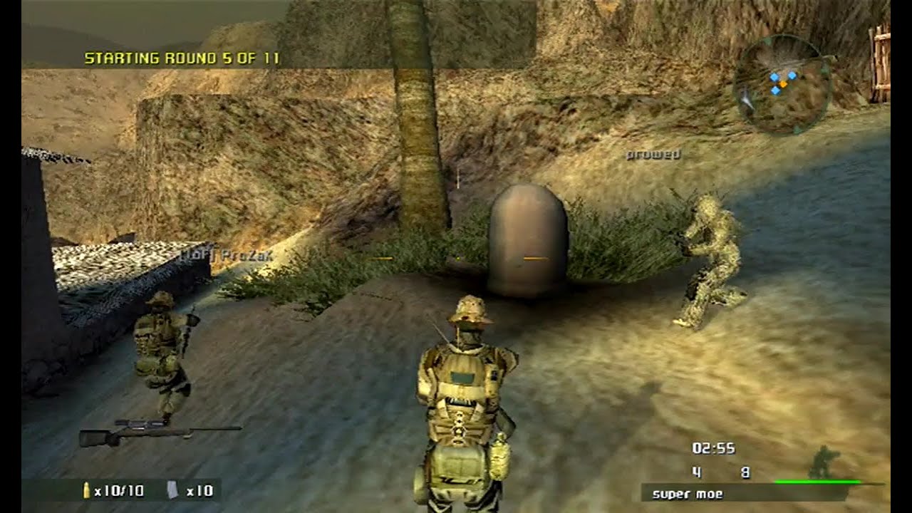SOCOM Combined Assault PS2 Online 2019 - Devil's Road / Sniper Battle ...