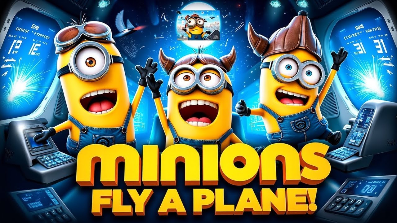 MINIONS THE RISE OF GRU Clip - 'Minions Flying A Plane' | Hilarious ...