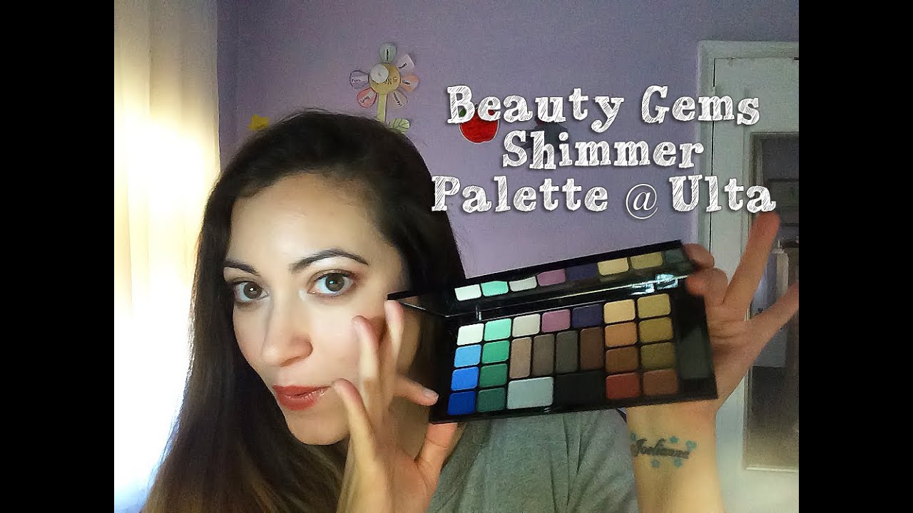 Beauty Gems Shimmer Palette | First Impression, Review, Demo - YouTube