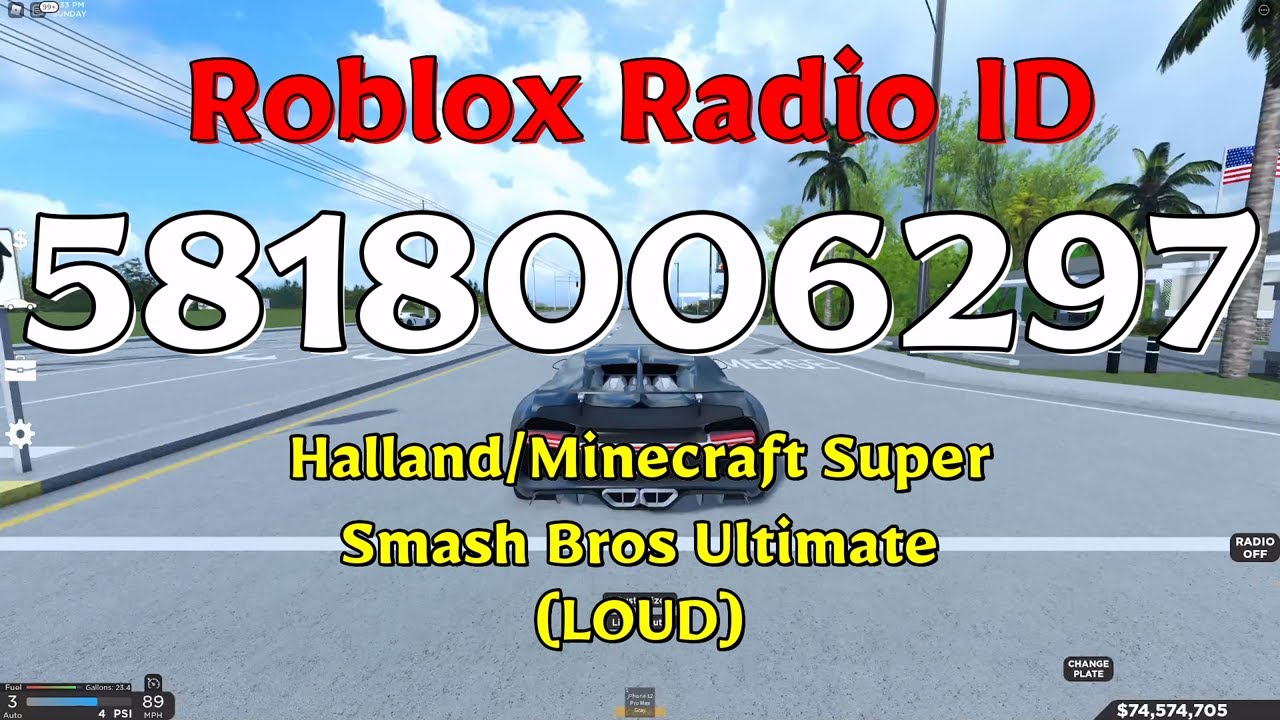 Halland/Minecraft Super Smash Bros Ultimate (LOUD) Roblox ID - YouTube