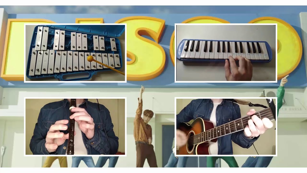 Dynamite BTS - Tutorial Metalófono, Flauta, Melódica, Guitarra ...