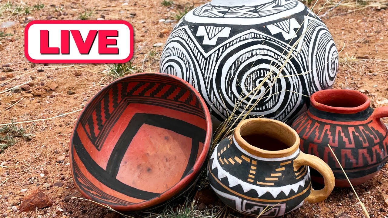 6 All Natural Pottery Paints and Decorations - YouTube