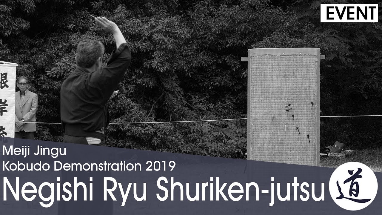 Negishi Ryu Shuriken-jutsu - Tomabechi Yoshimi - Meiji Jingu Kobudo ...