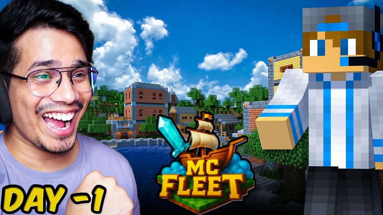Playing In Mc Fleet Smp || Day 1 Live || Minecraft Smp @GamerFleet ...
