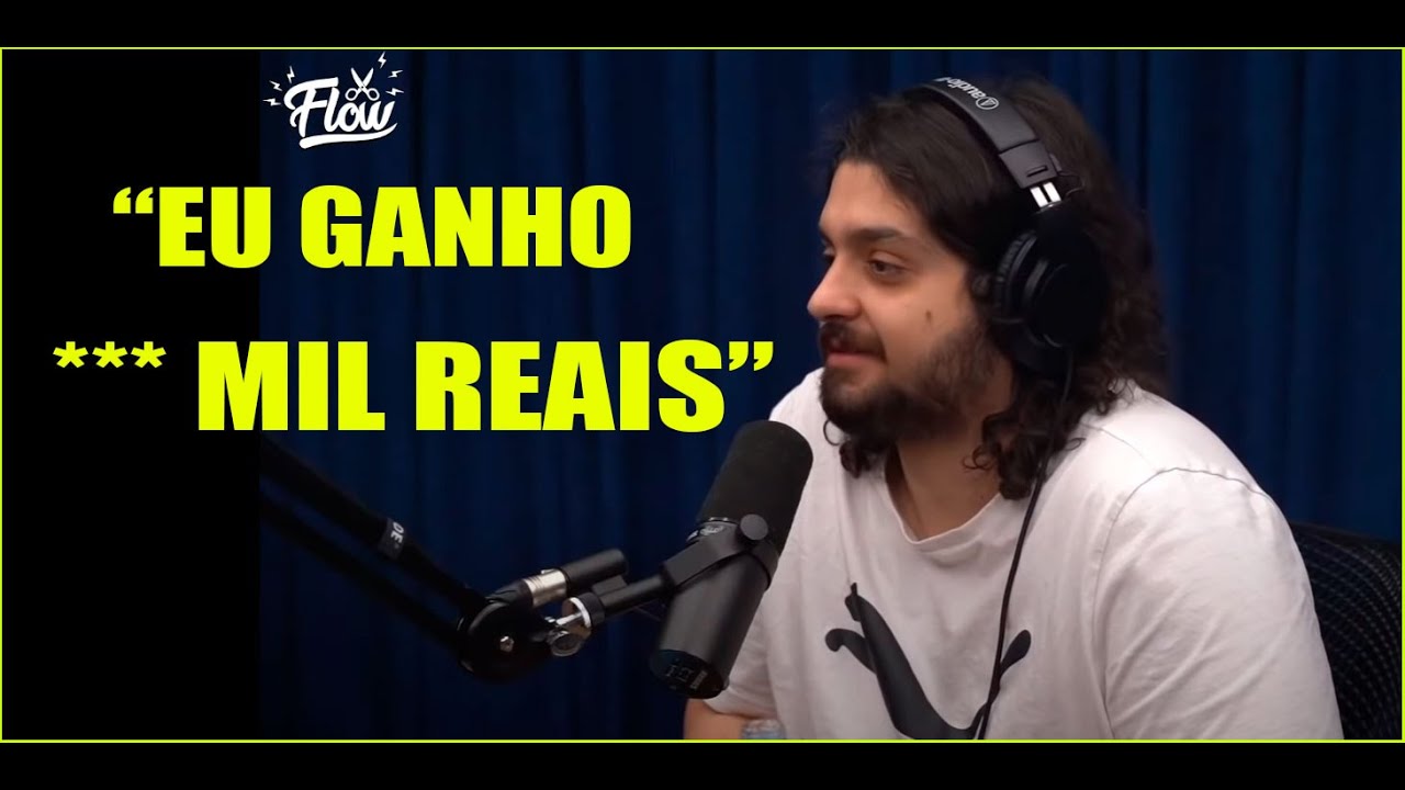 MONARK REVELA QUANTO GANHA AO VIVO | Flow Podcast - YouTube