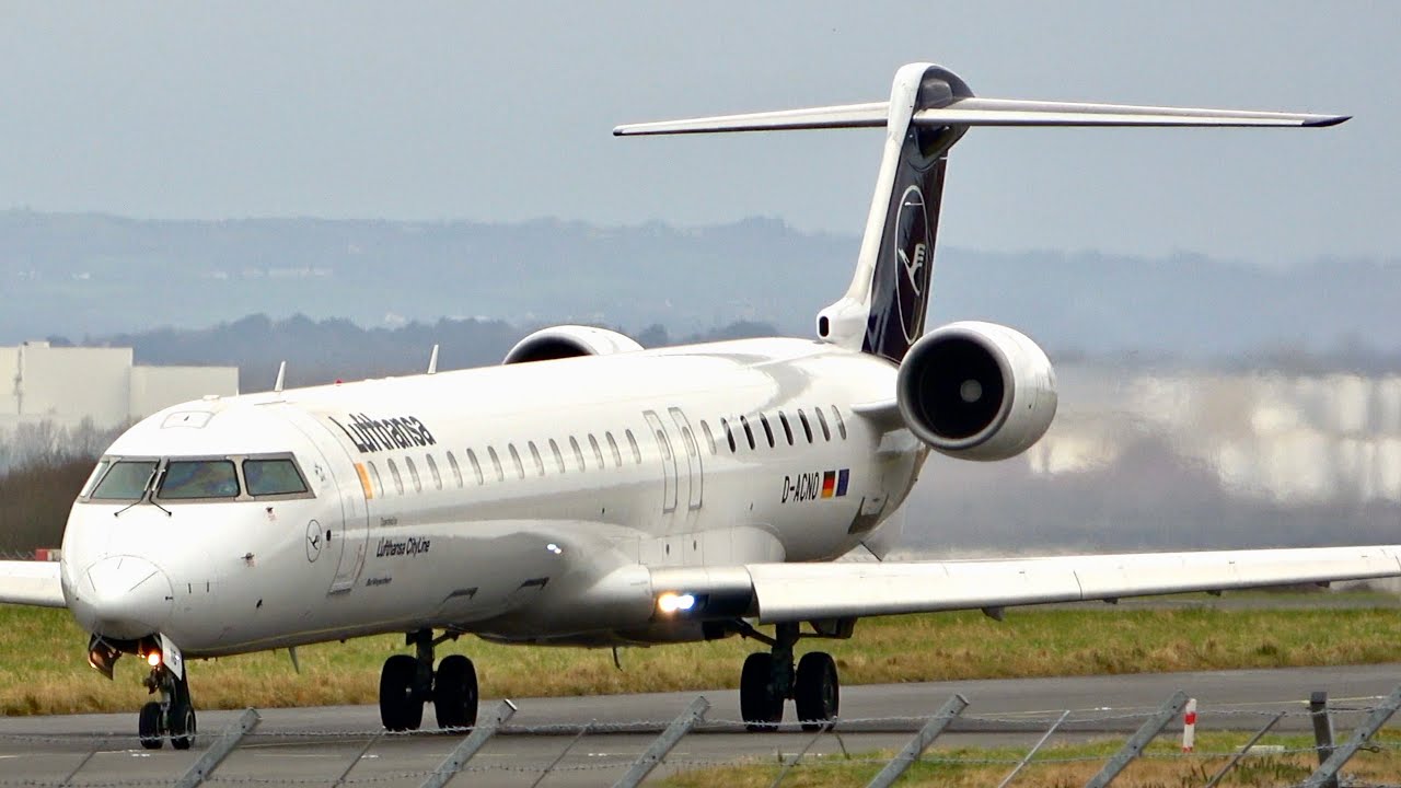 Windy Plane Spotting at Liverpool Airport, January 2024 - YouTube